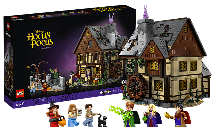 Lego Ideas Presenta Il Set Dedicato A Film Disney Hocus Pocus